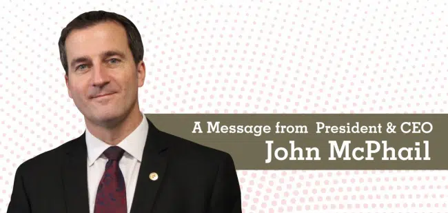 A Message from Our President & CEO - Partners of the Americas